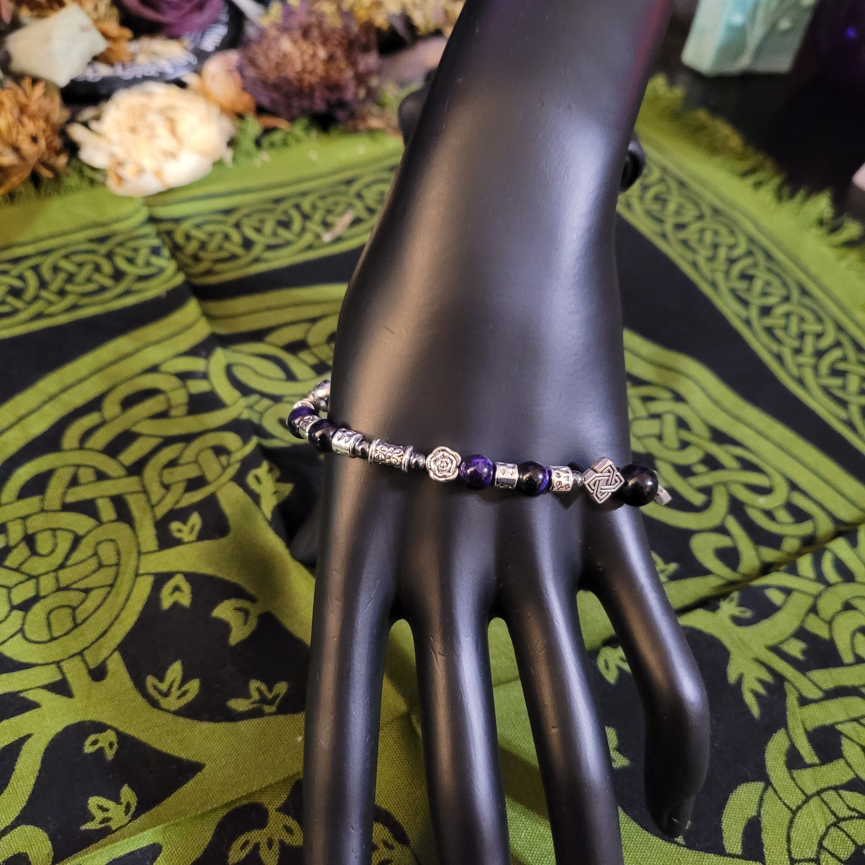 Prayer Beads, Pendulum, and Bracelet Combo, Occult, Witchcraft, Witch ...