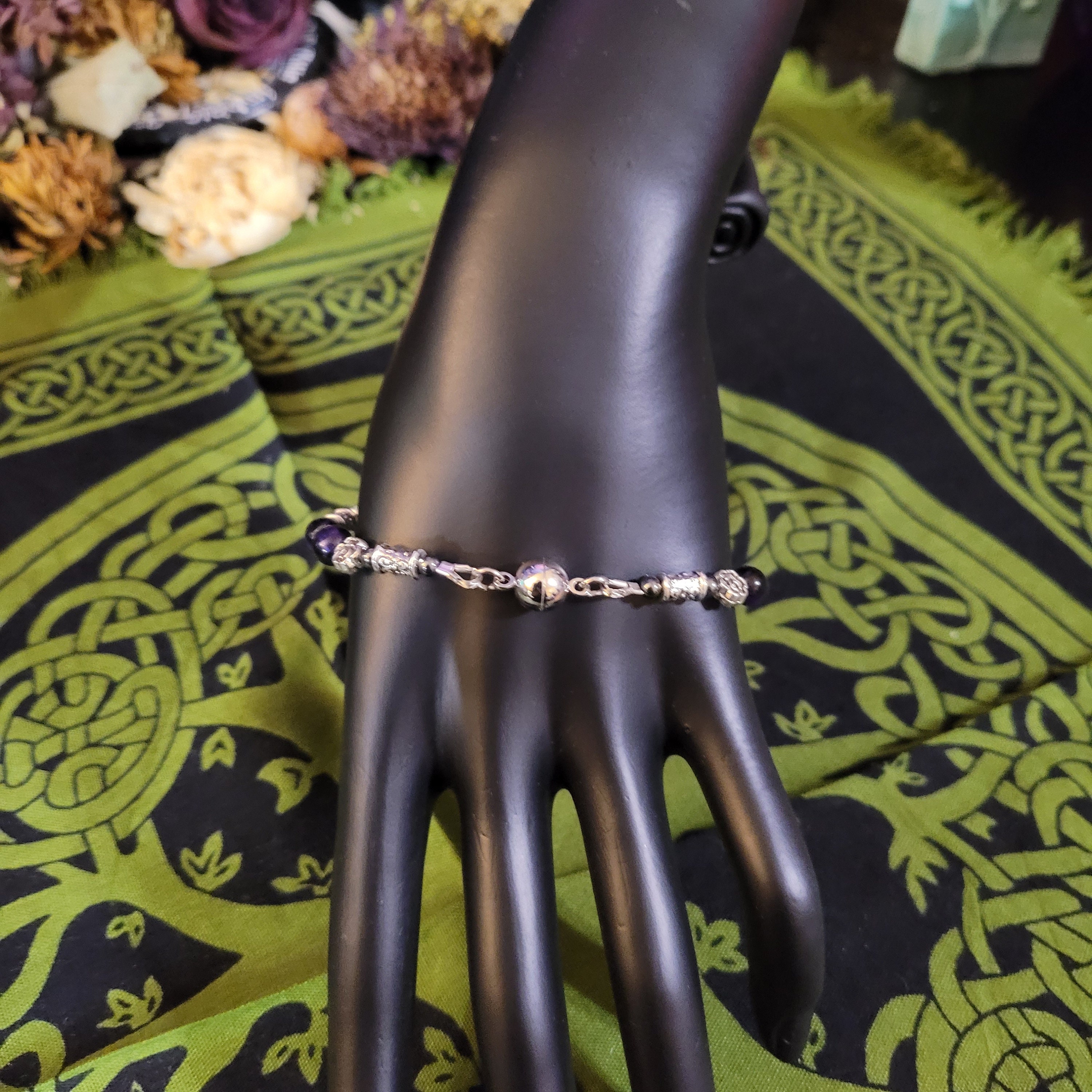 Prayer Beads, Pendulum, and Bracelet Combo, Occult, Witchcraft, Witch ...
