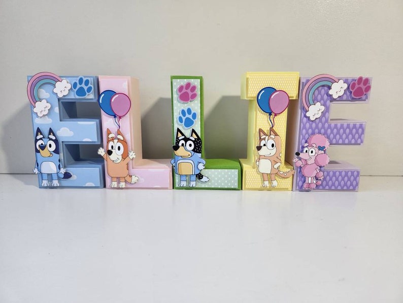 Bluey Birthday Bluey Decoration Birthday Boy Birthday Girl - Etsy