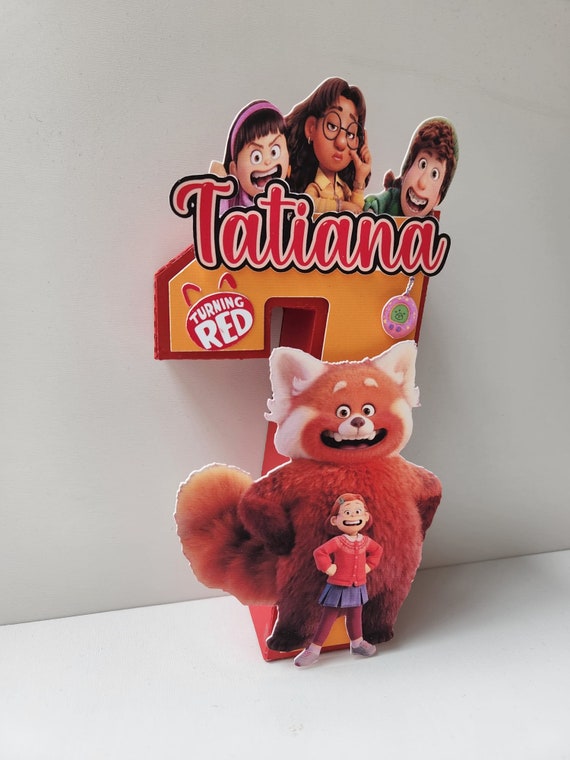 Turn Red Birthday Turn Red Party Red Panda Turn Red Party - Etsy