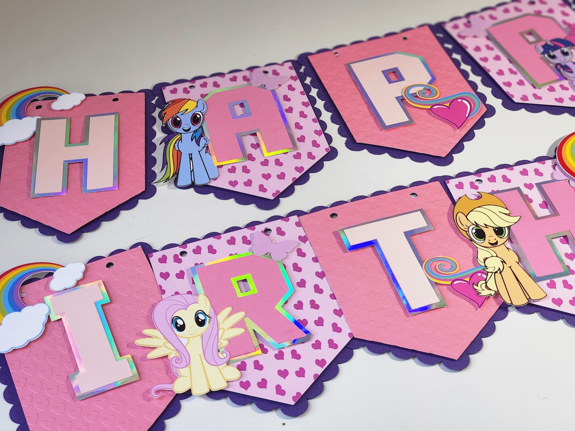 My Little Pony Happy Birthday Banner