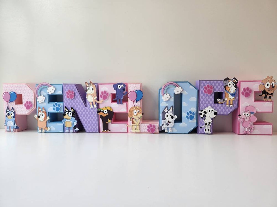 Bluey Birthday Bluey Decoration Birthday Boy Birthday Girl - Etsy