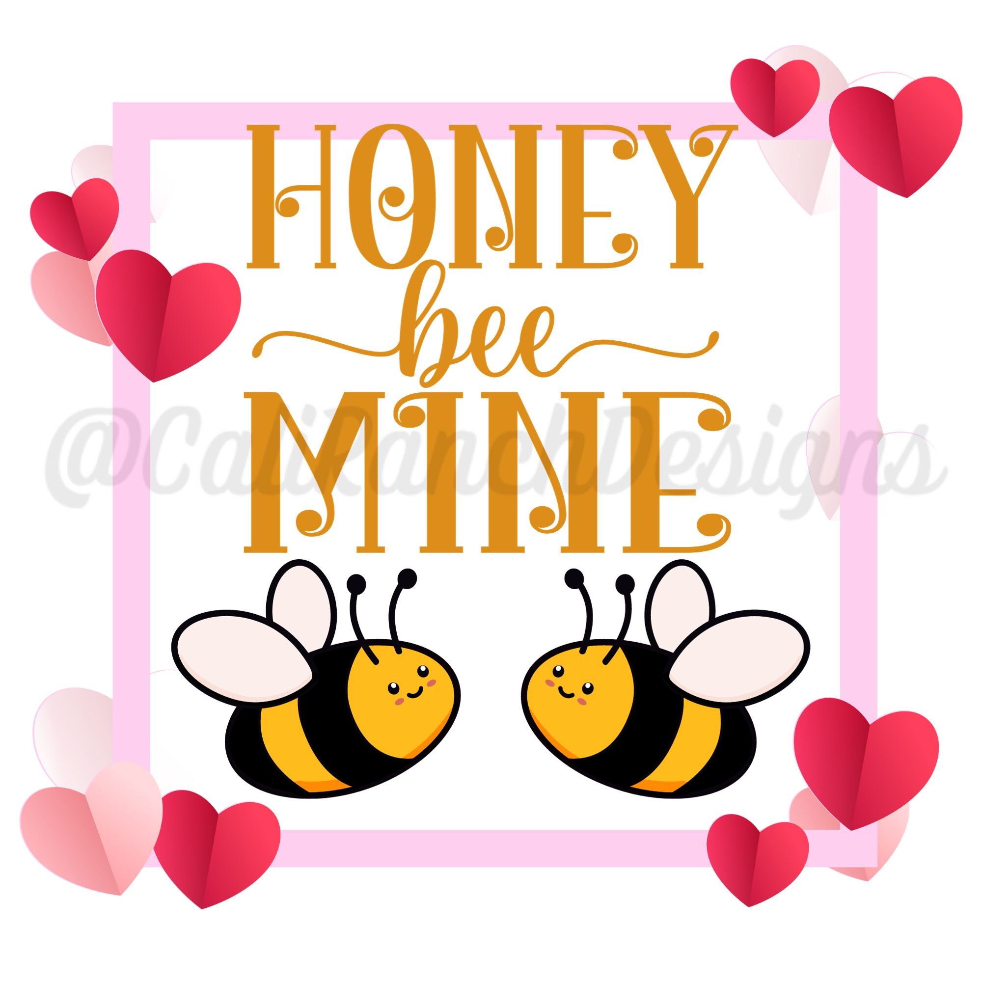 Bee Mine Valentine Sublimation, Honey Bee Mine PNG, Cute Bee ...