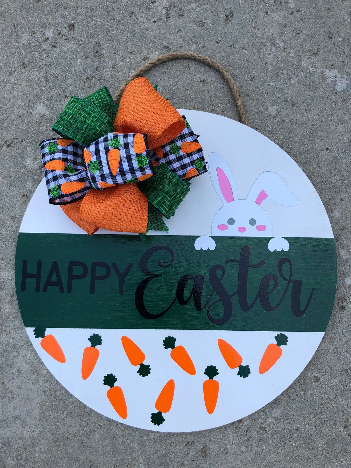 Happy Easter Door Hanger, Happy Easter, Door Sign, Easter Door Hanger ...