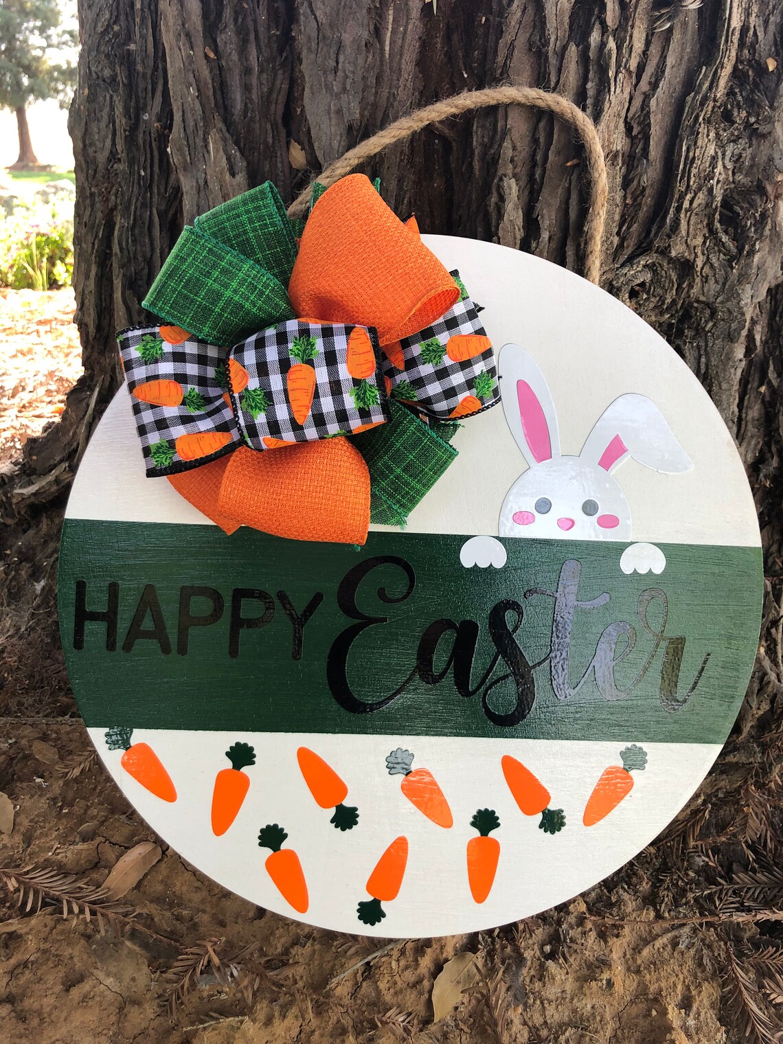 Happy Easter Door Hanger, Happy Easter, Door Sign, Easter Door Hanger ...