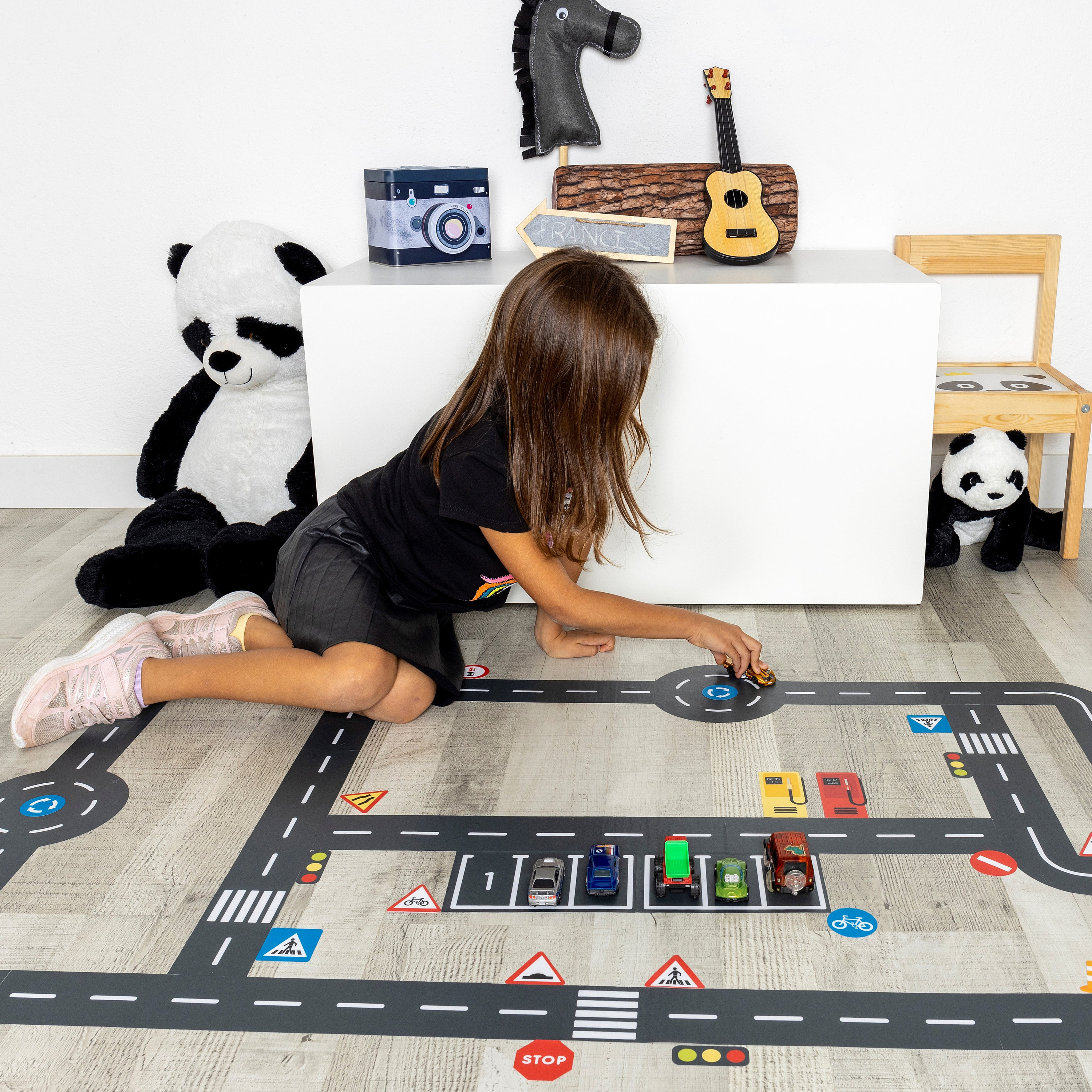 Kids Roads Decal Race Track Floor Sticker Vinyl - Etsy