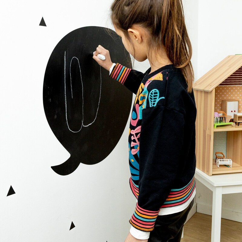 Blackboard Wall Sticker - Etsy