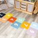 Hopscotch Decal Colored Hopscotch Sticker Hopscotch Game Vinyl Decal ...