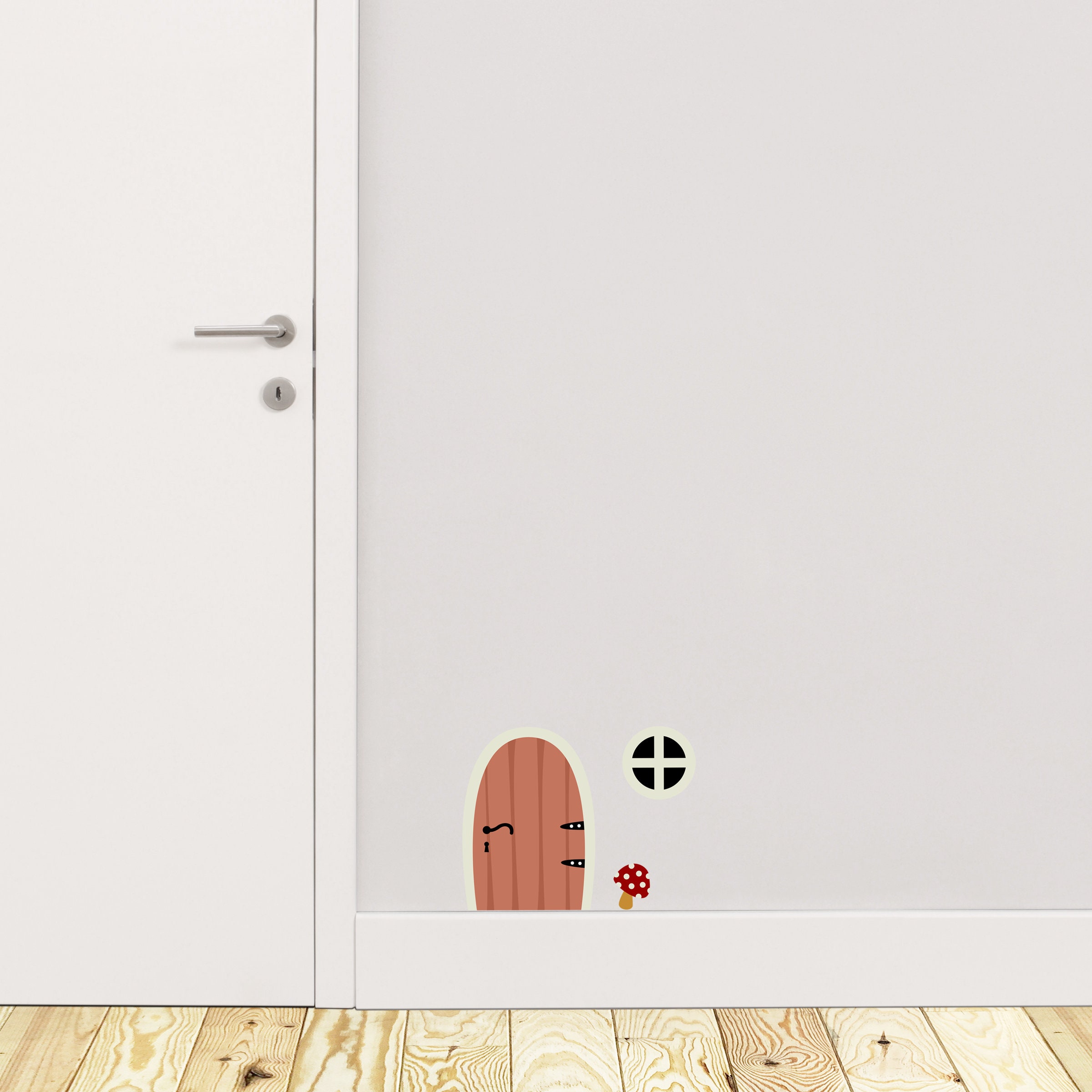 Fairy Door Wall Sticker Vinyl Decal - Etsy