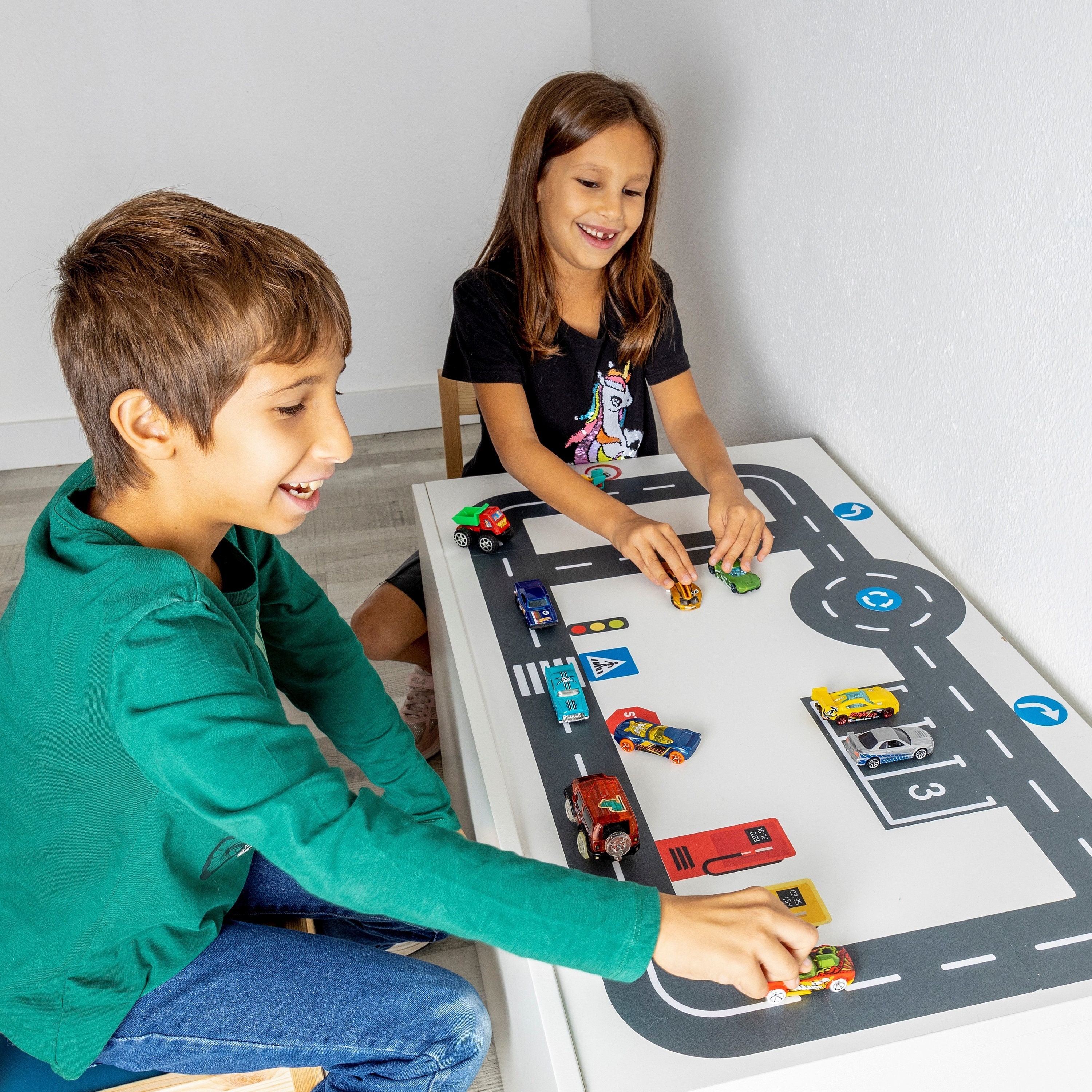 Kids Roads Decal Race Track Floor Sticker Vinyl - Etsy