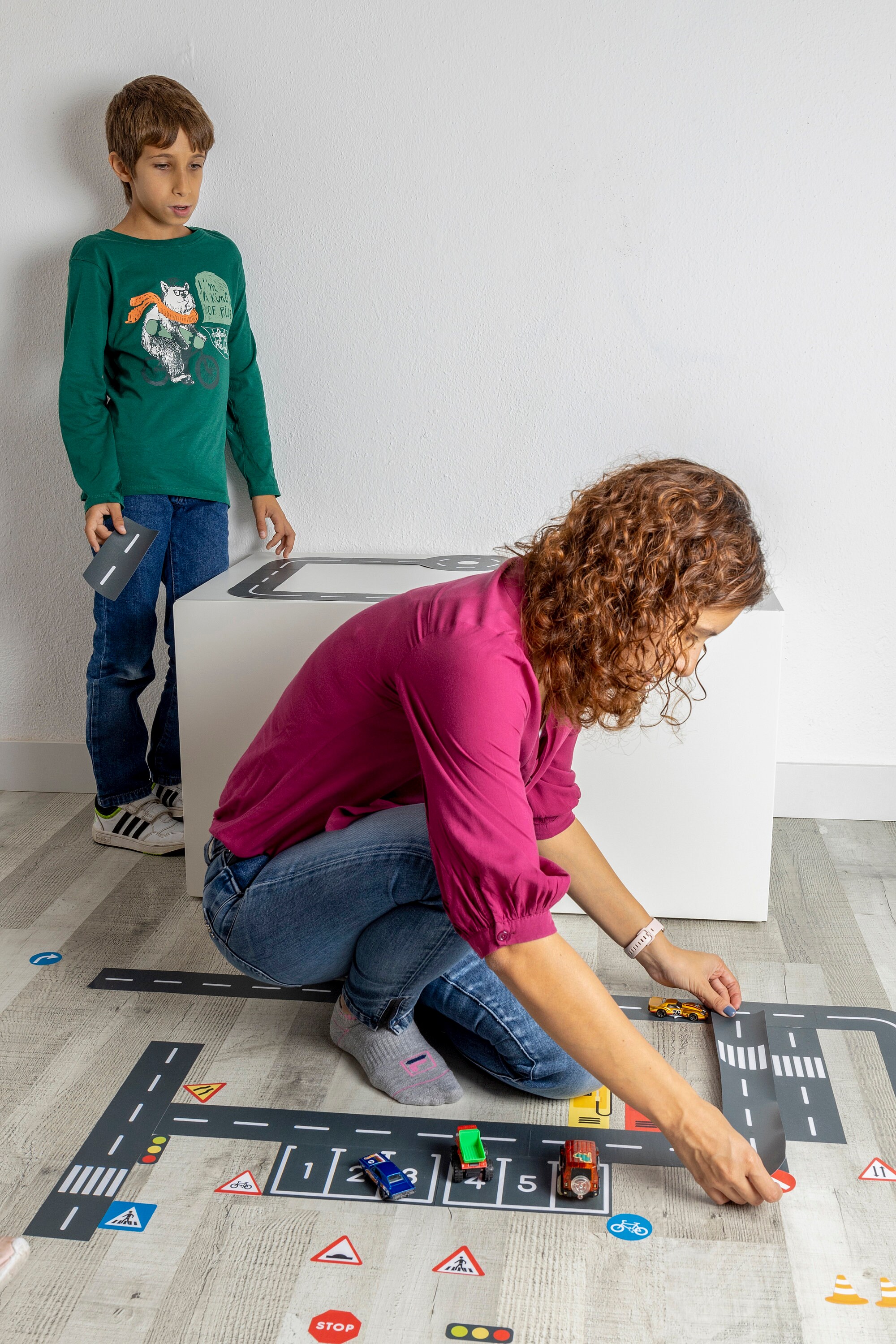 Kids Roads Decal Race Track Floor Sticker Vinyl - Etsy