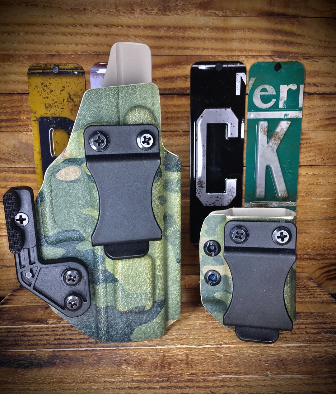 Glock 43X IWB Kydex Holster Custom Fit, Lightweight Concealment ...
