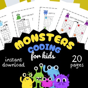 Introducing Coding, Coding for Kids, Copying the Dots and Arrows ...