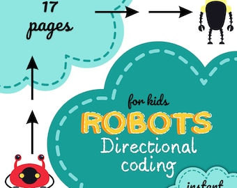 Introducing Coding, Coding for Kids, Copying the Dots and Arrows, Coding Worksheets, Kids ...