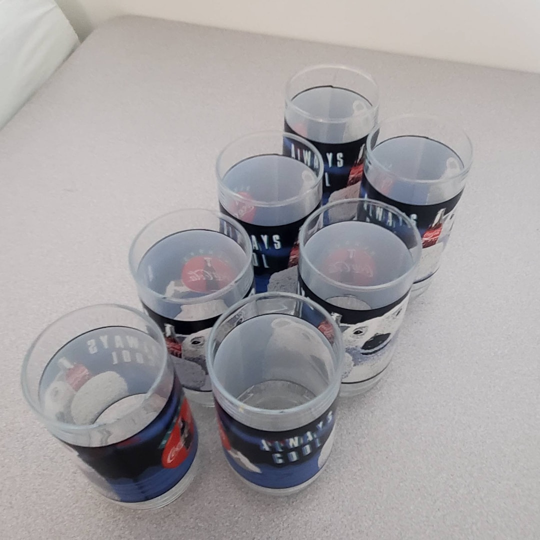 Vintage Coca Cola Glasses - Etsy