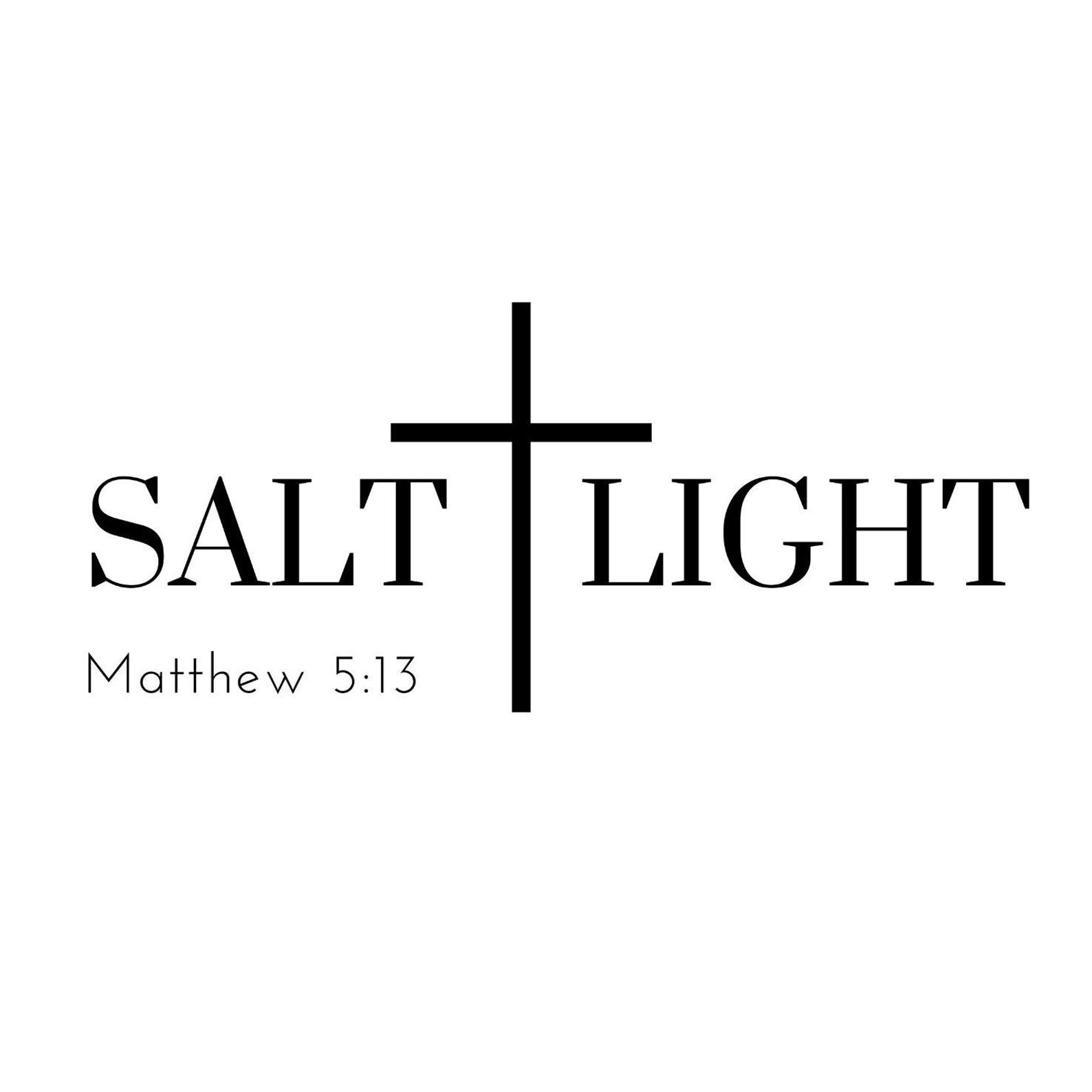 Salt & Light, Matthew 5:16, Fun Bible Verse Download Sticker, Show Your ...