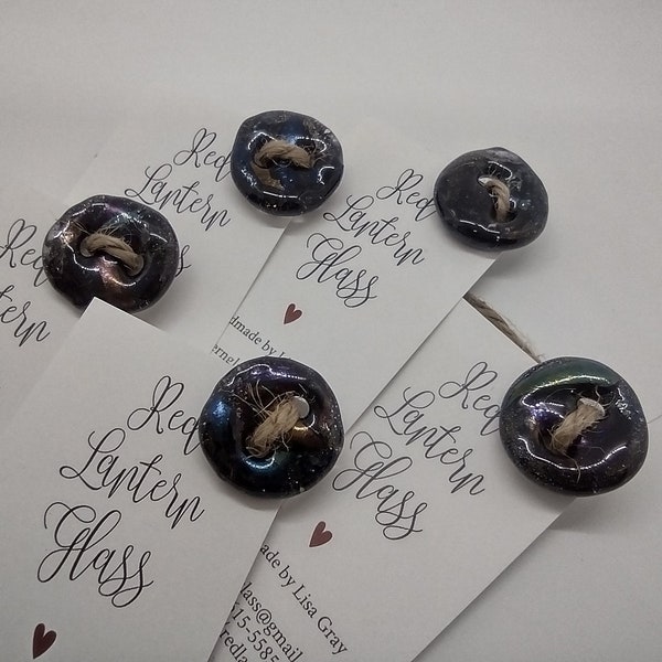 Fused Glass Buttons - Etsy