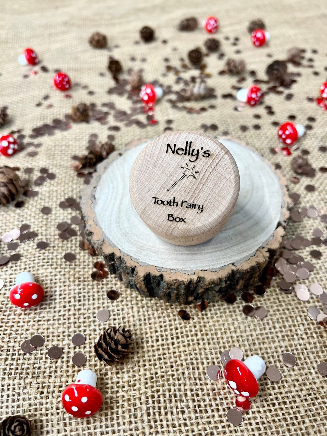 Tooth Fairy Box, Tooth Fairy, Personalised Tooth Fairy Box, 48mm X 35mm ...