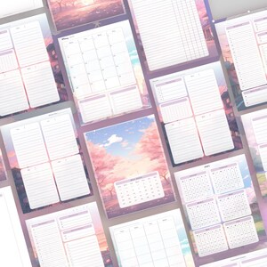 A5 SLIM SIZE - Yuki Planner Set - Undated and Dated May 2025 - Etsy