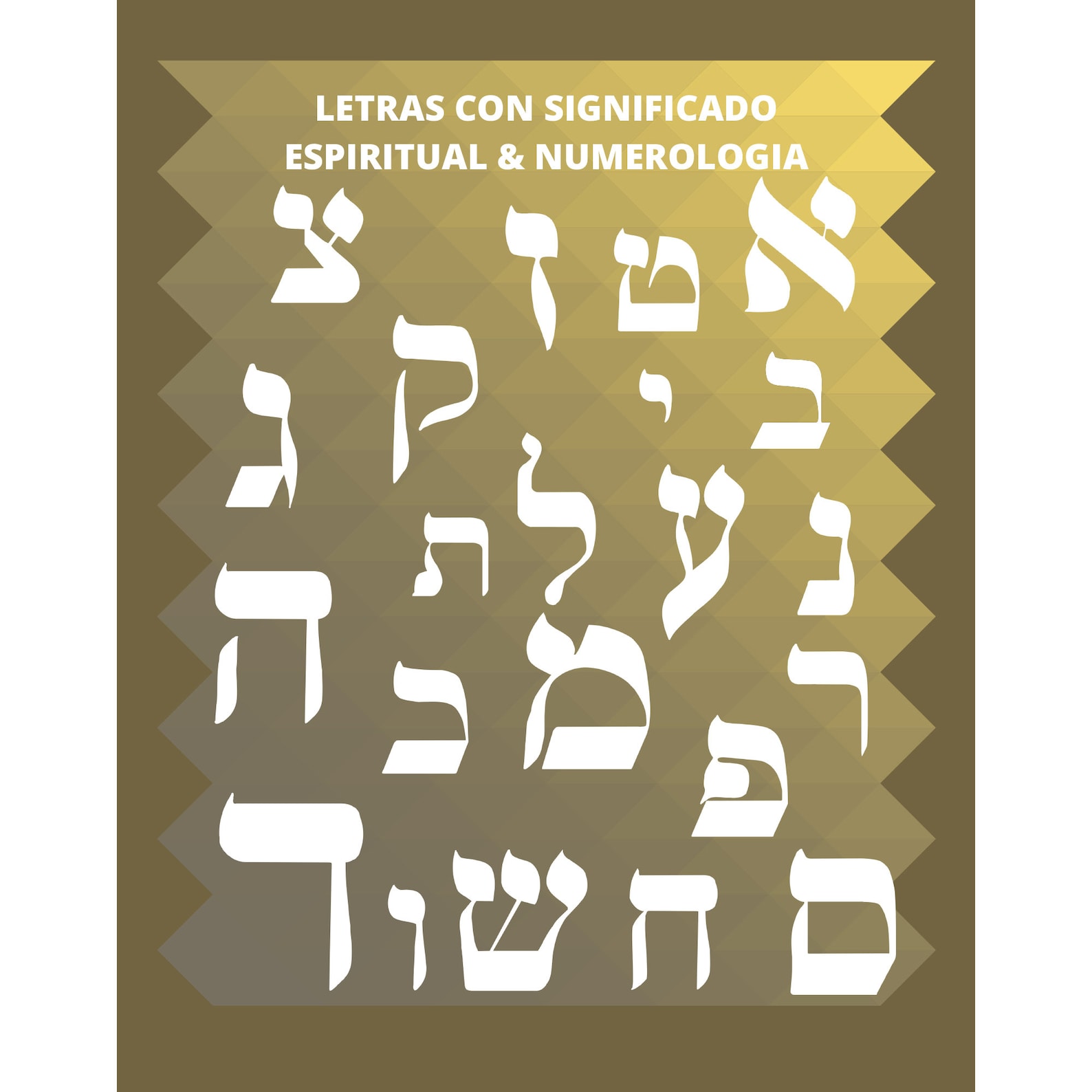 22 Letras Para Imprimir Del Alfabeto Hebreo Con Significado Espiritual ...