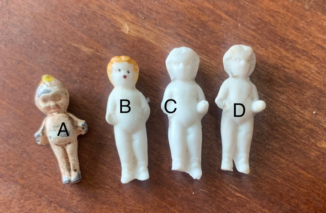 Tiny Antique Dolls! Tiny Metal Kewpie, Tiny Frozen Charlotte - Etsy
