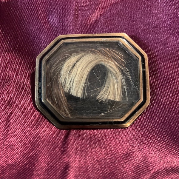 Victorian Human Hair Jewelry - Etsy