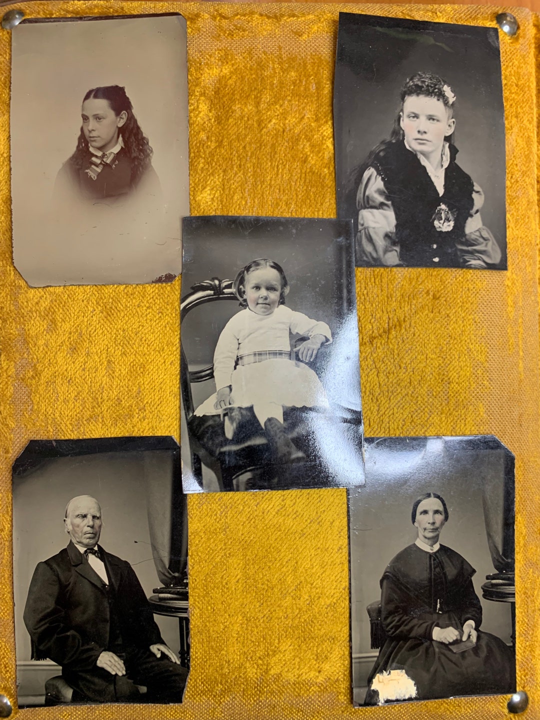 Antique Lot of 5 Tintypes . Ferrotypes - Etsy Australia