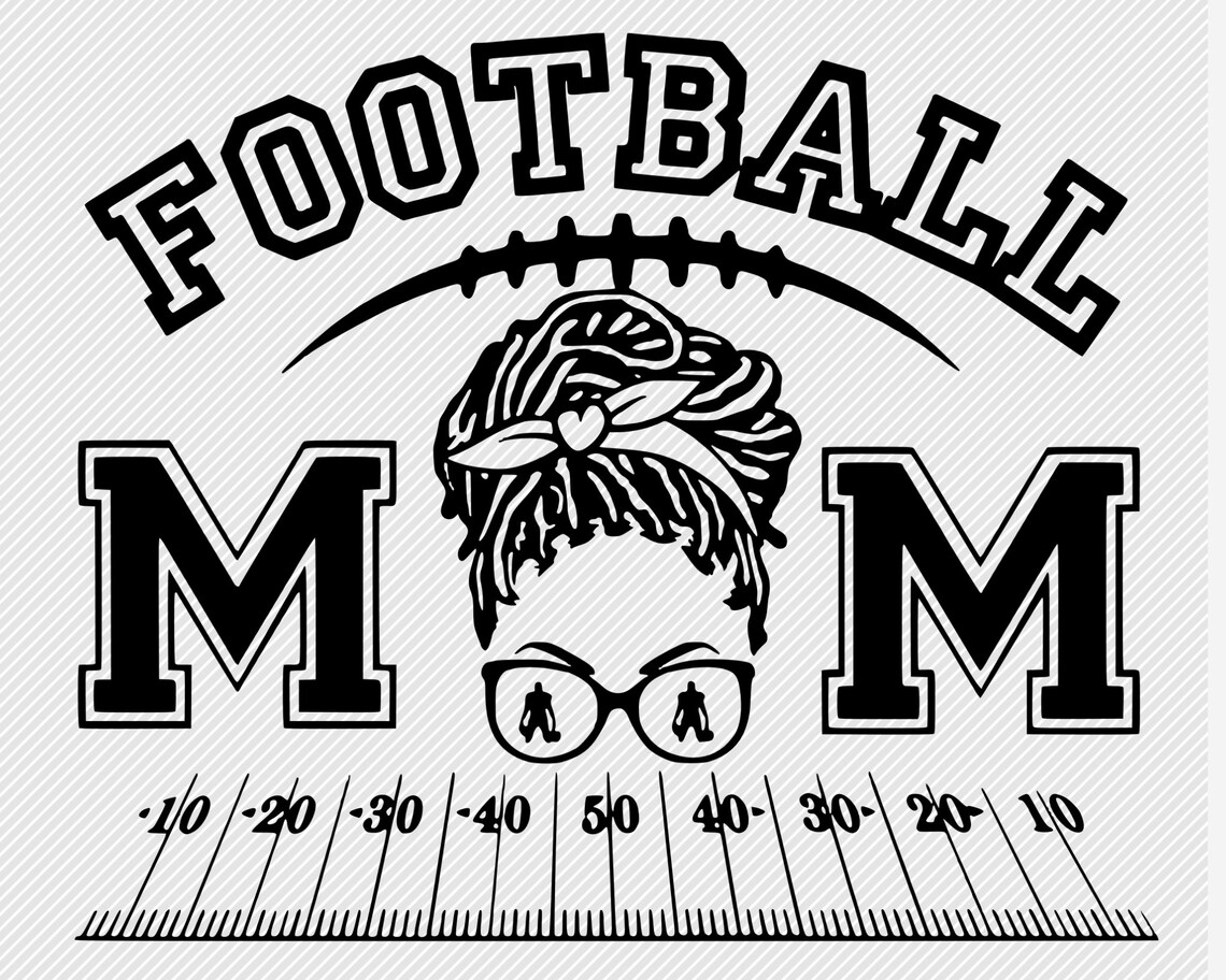 Football Mom SVG - Etsy