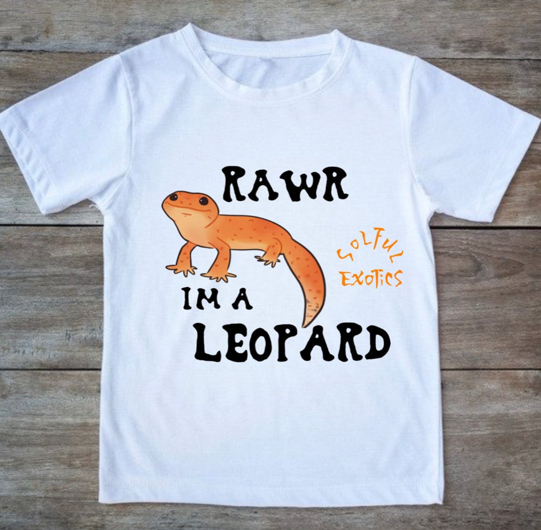 Leopard Gecko Shirt - Etsy
