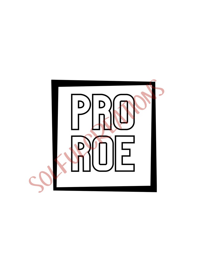 Pro ROE SVG - Etsy