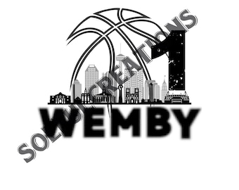 Wemby Caricature PNG - Etsy