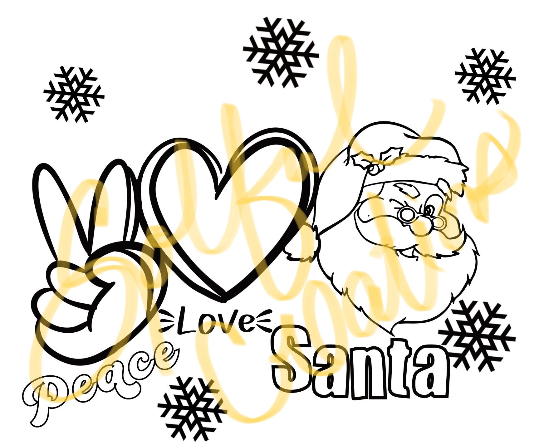 Santa SVG - Etsy