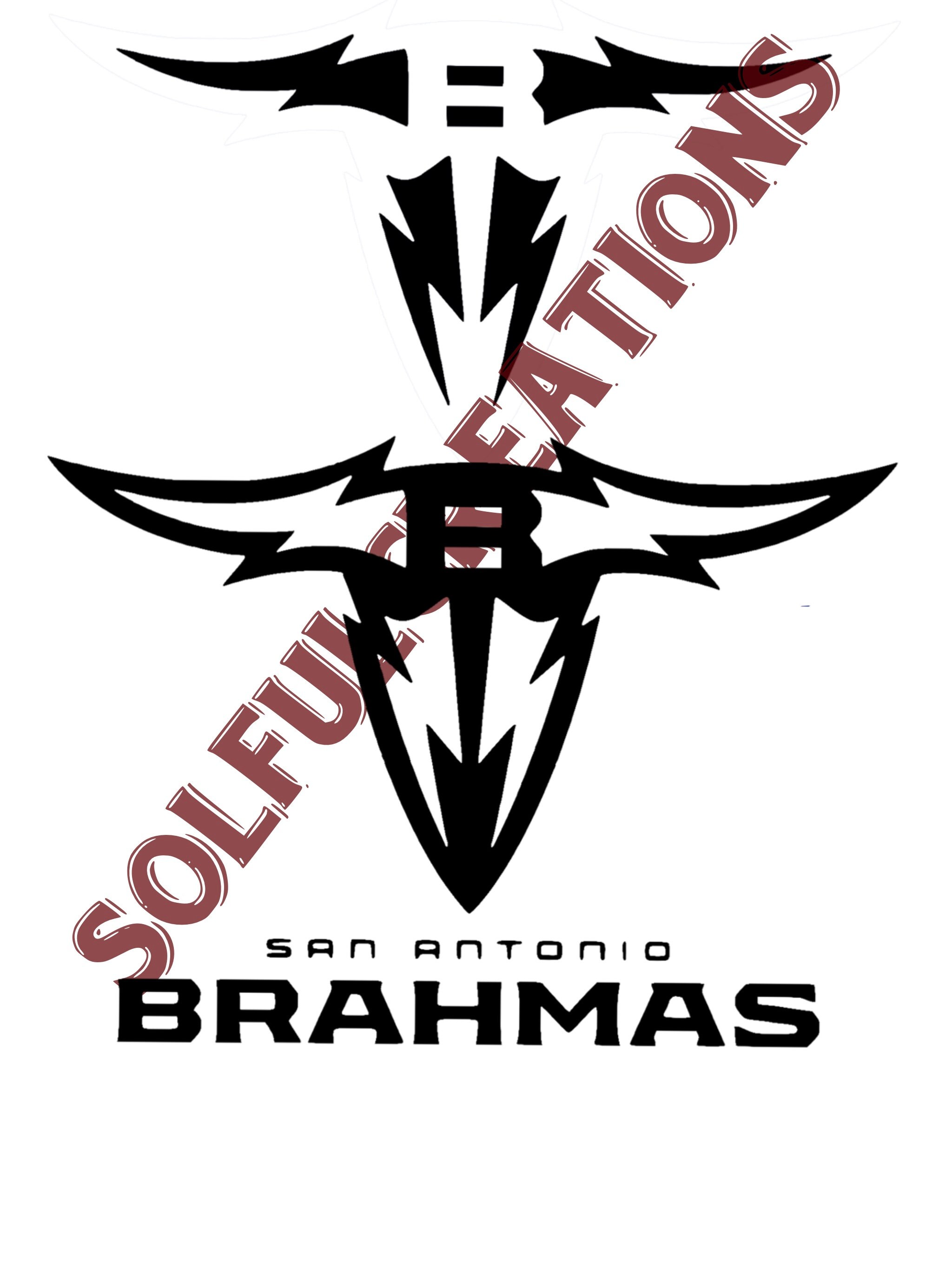 XFL Brahmas SVG / PNG - Etsy