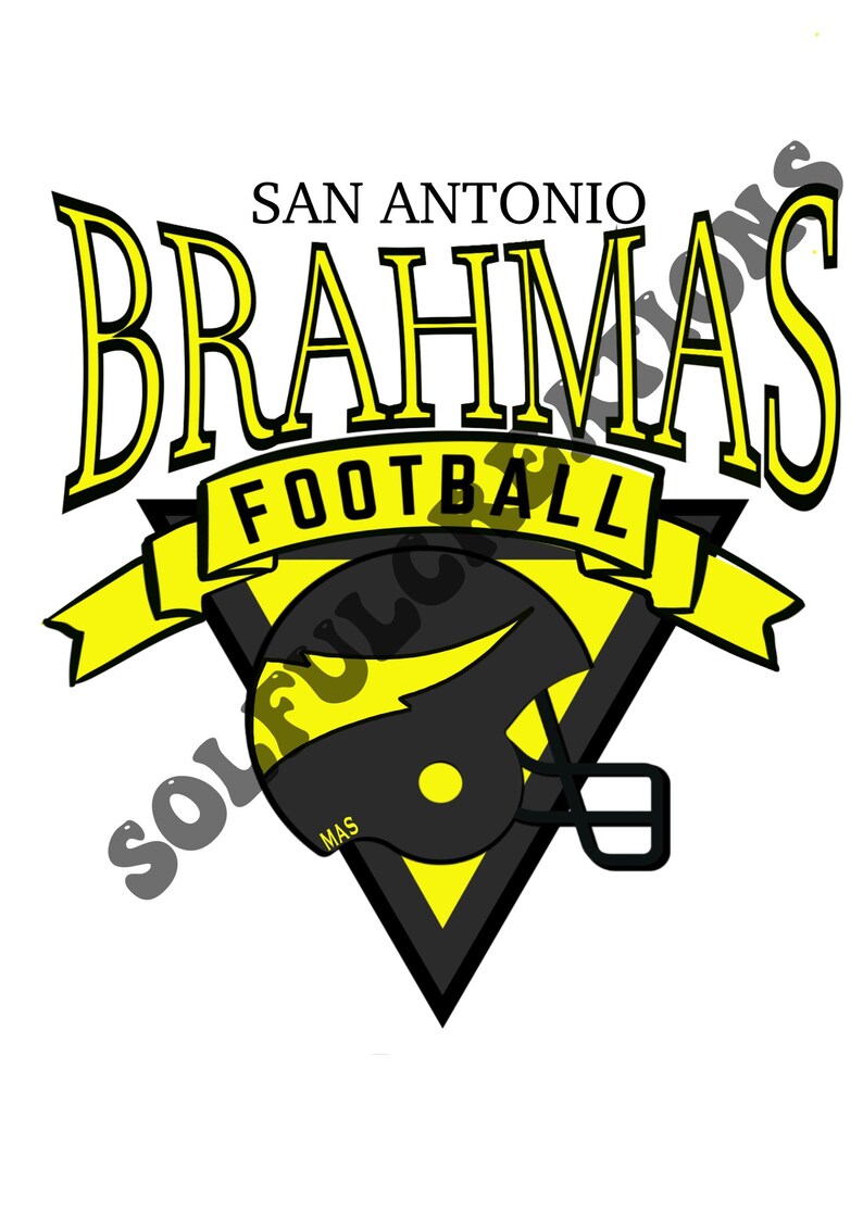 San Antonio Brahmas PNG / SVG - Etsy