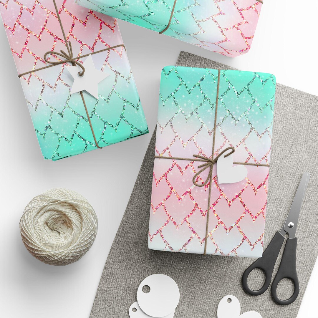 Dragon Scale Gift Wrap: Pastel Goth Wrapping Paper - Etsy UK