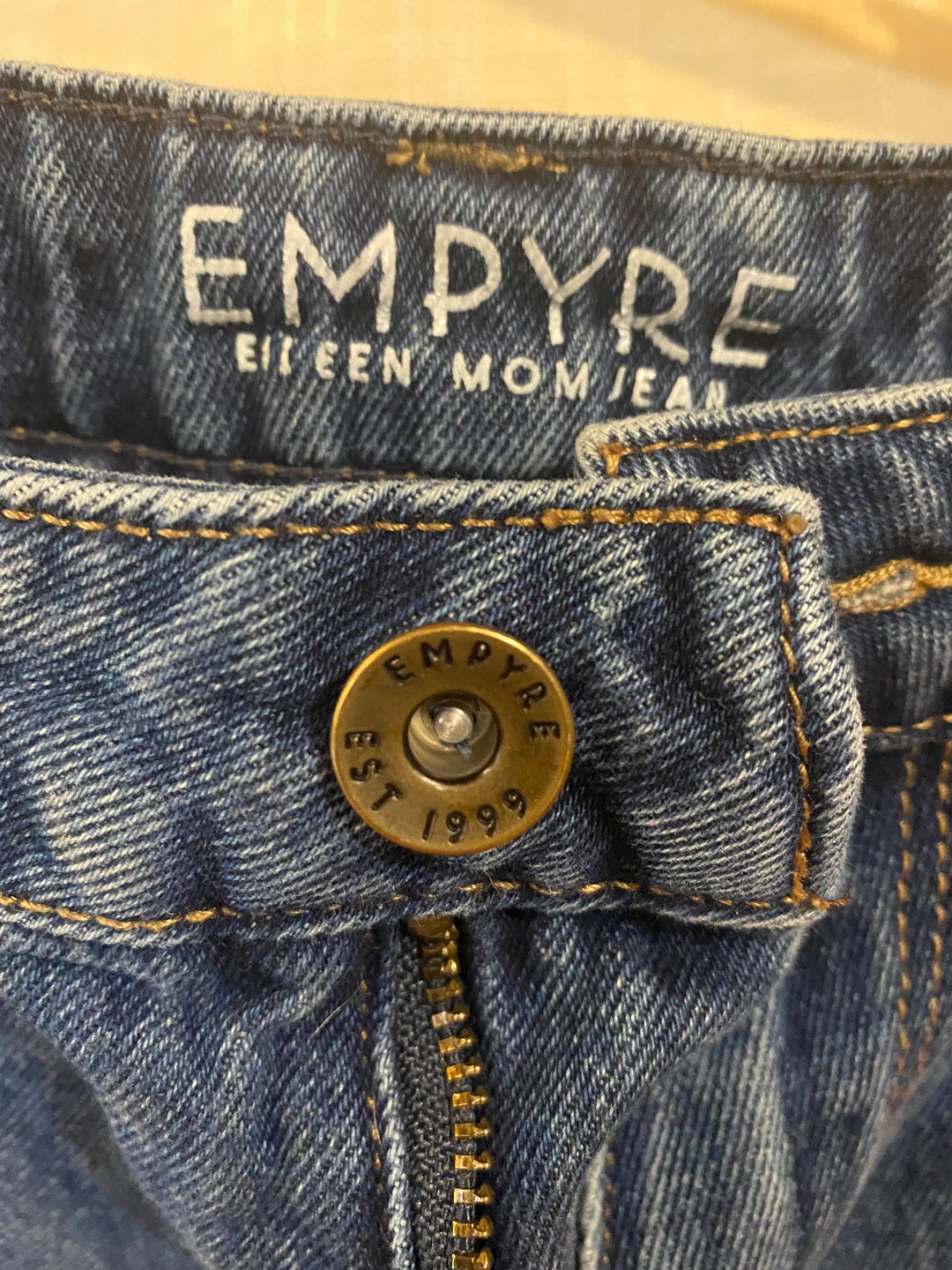EMPYRE EILEEN MOM Jean - Etsy
