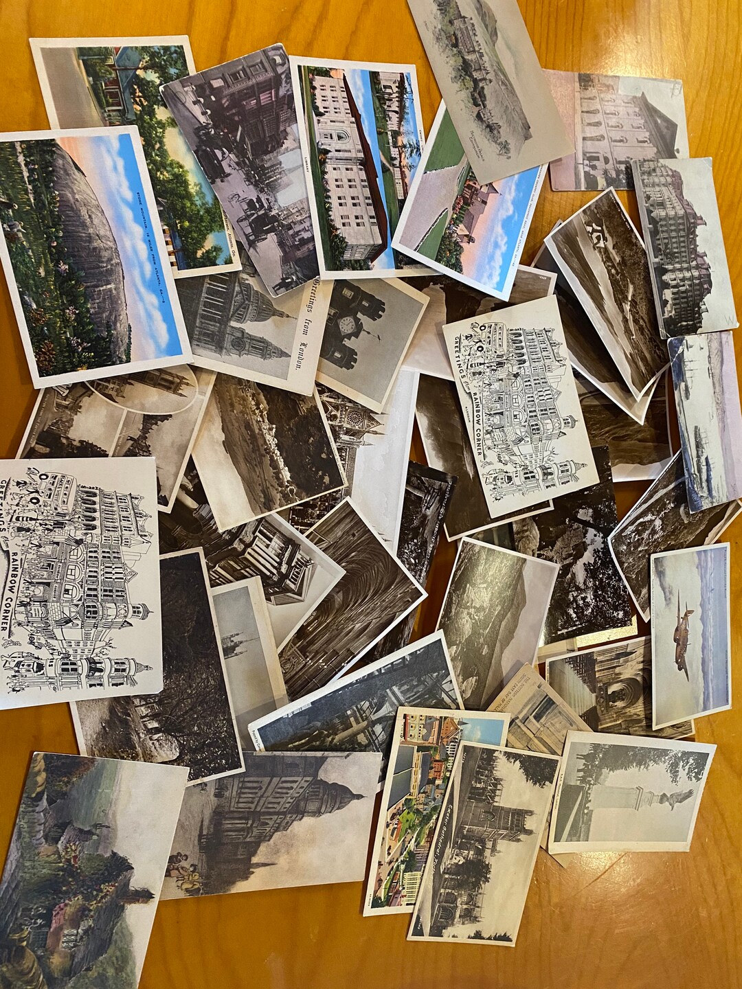 Vintage Postcards Bundle - Etsy
