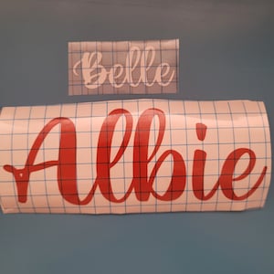 Vinyl Sticker for Balloon, Personalised Name/word Sticker, Birthday ...