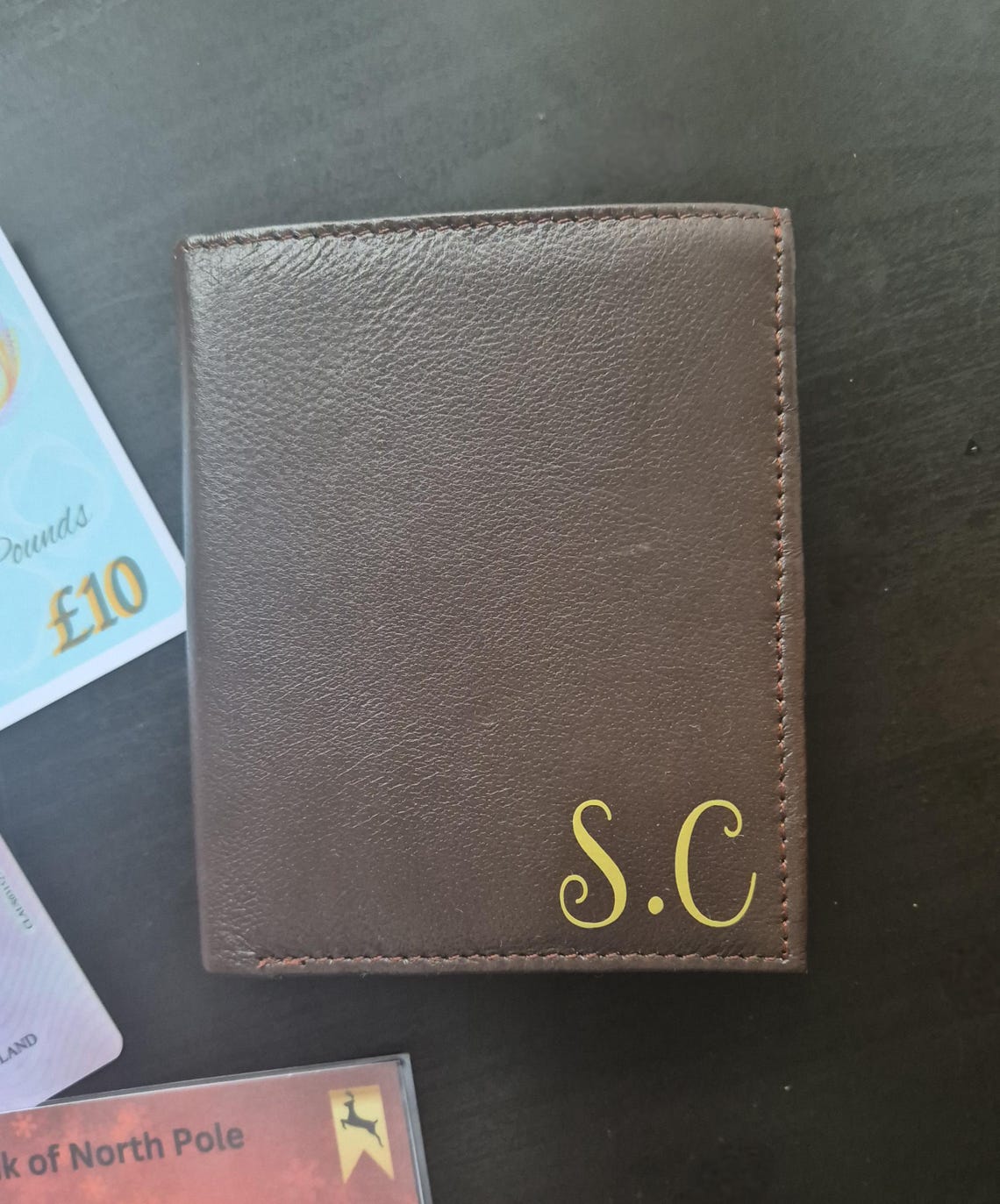 Santa's Lost Wallet, Santa Claus Wallet, Sleigh Licence, Reindeer Money ...