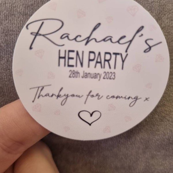 Hen Party Stickers - Etsy UK