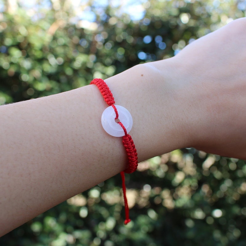 Red Jade Bracelet - Etsy