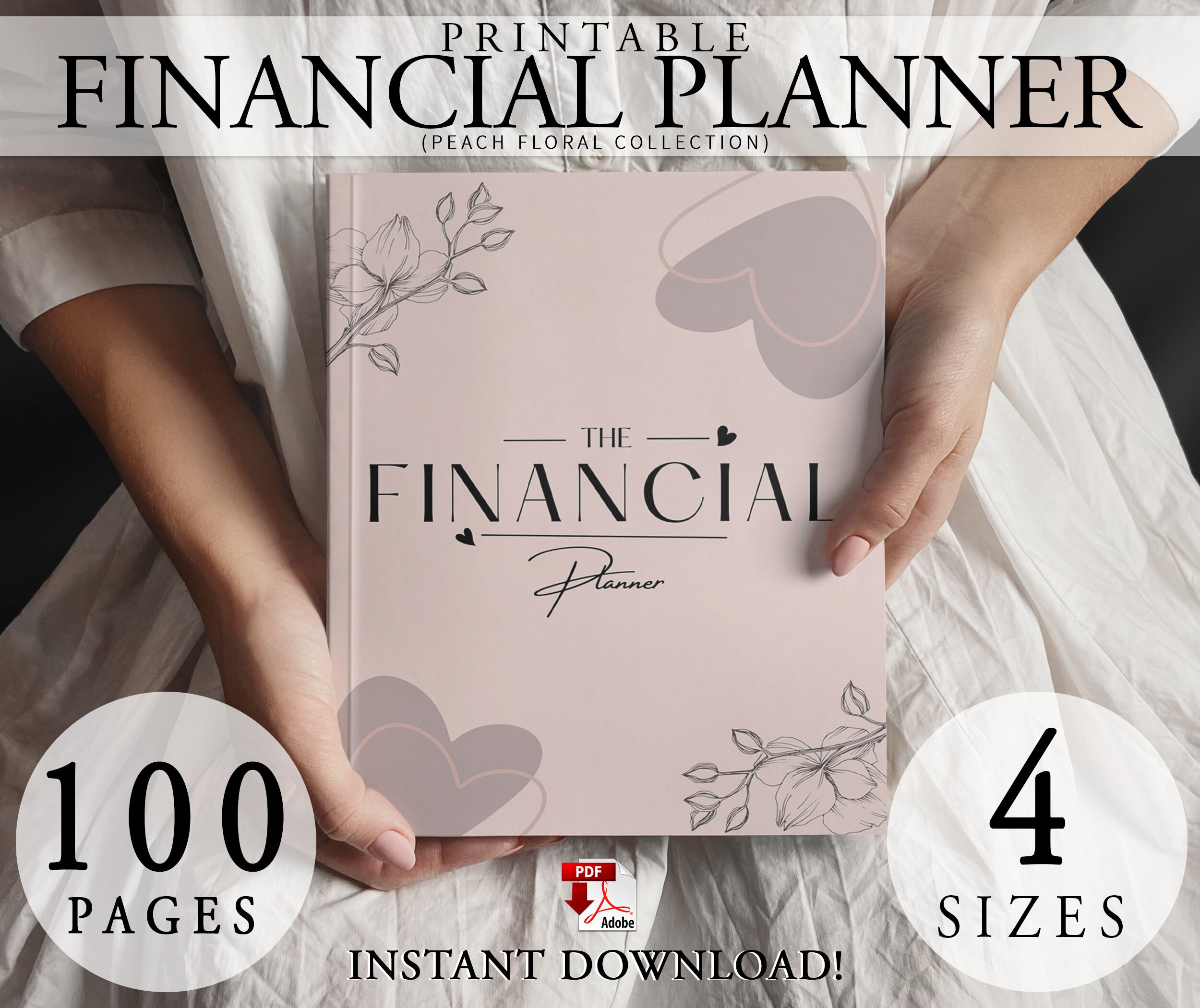 Financial Budget Planner Journaling Book in 100 Pages - Etsy
