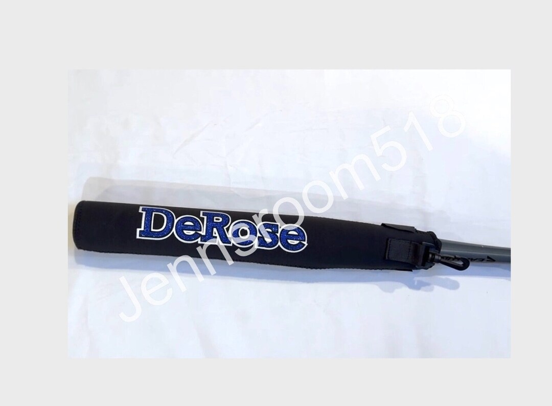 Softball Bat Sleeve, Personalized Glitter Bat Cover, Bat Protector ...