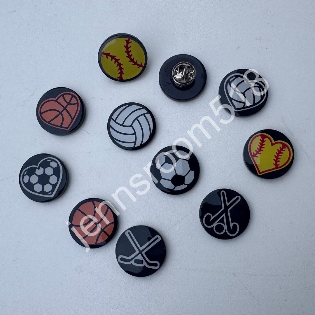 Sport Pins, Senior Night End of Season Bulk Gift - Etsy