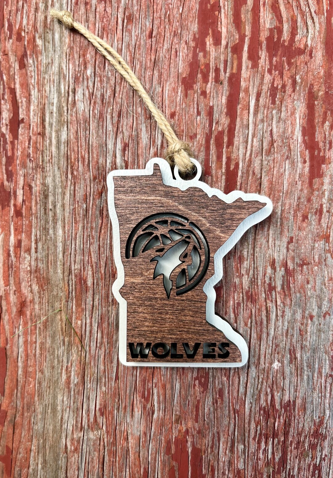 MN Minnesota Timberwolves Ornament | Holiday | Christmas | Gift ...