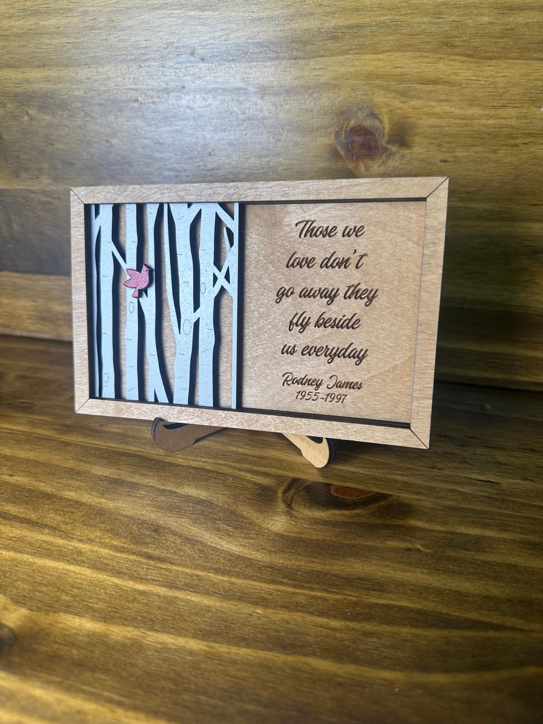 Cardinal Sentimental Sign | Loss of Loved One Keepsake | Memorial Gift ...