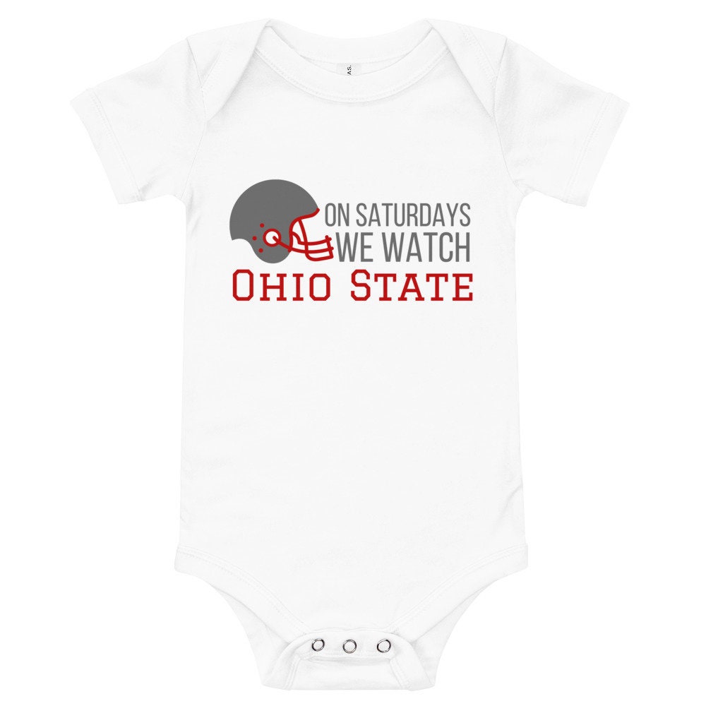 Ohio State Onesie Ohio State Baby Buckeyes Baby Game Day Onesie Baby ...