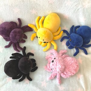 Soft Spider Plush - Etsy