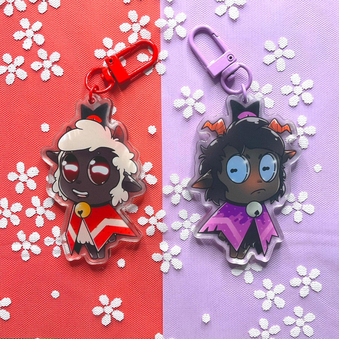Cult of the Lamb | Acrylic Keychains | Unholy Alliance | Goat & Lamb ...