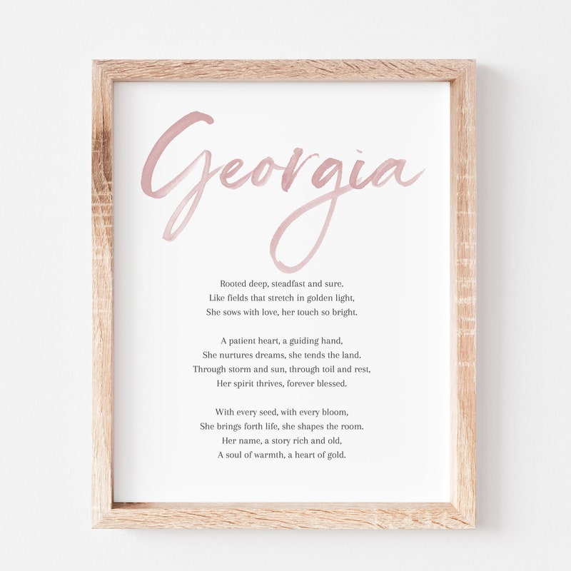 Georgia Sign - Etsy